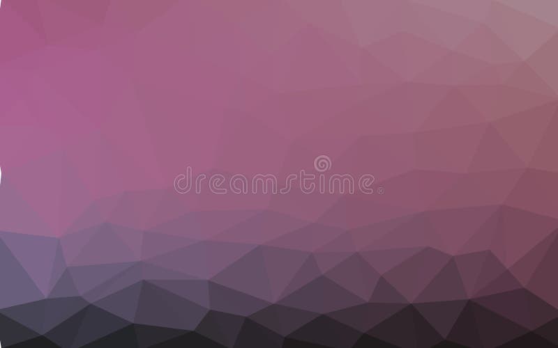 Light Purple Vector Low Poly Crystal Background. Polygon Design Stock ...