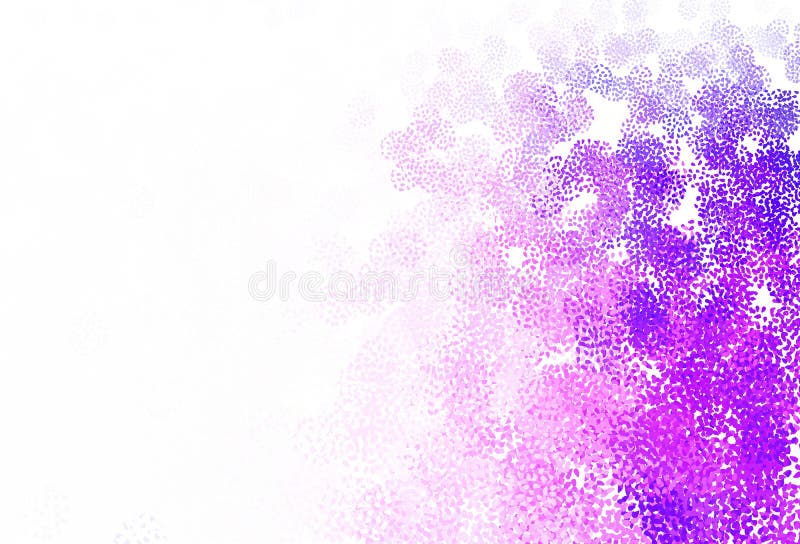 Light Purple Vector Pattern with Random Forms. Stock Vector ...