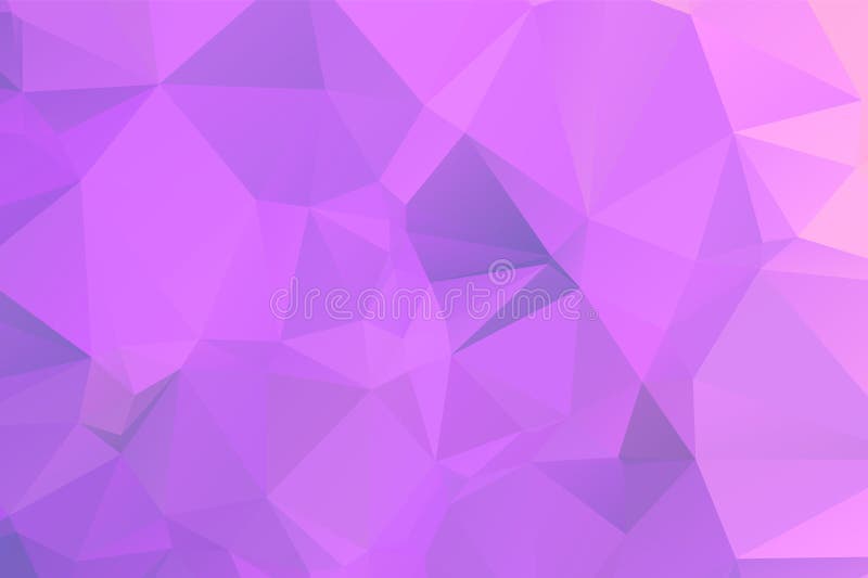 Light Purple Vector Polygon Abstract Backdrop. Polygonal with Gradient ...