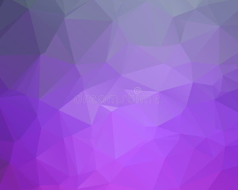 Light Purple Vector Polygon Abstract Backdrop. Polygonal with Gradient ...