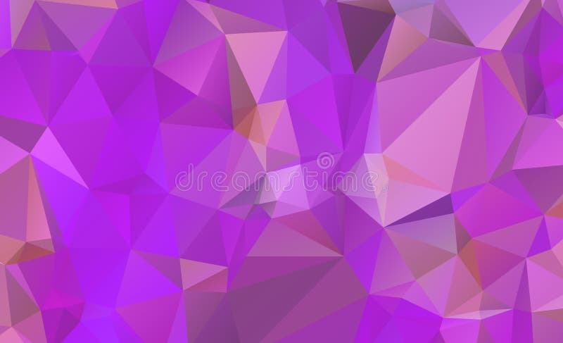 Light Purple Vector Polygon Abstract Backdrop. Polygonal with Gradient ...