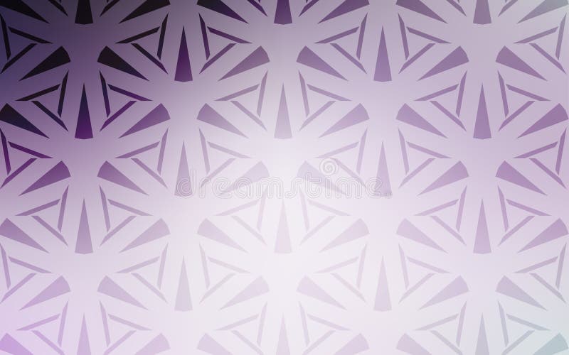 Light Purple Vector Texture with Triangular Style. Stock Vector ...