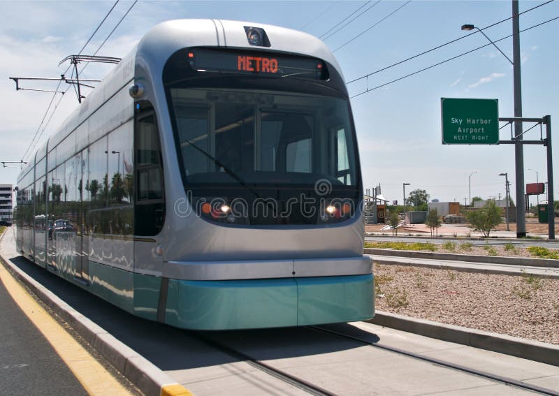 Light Rail Transit in Edmonton Stock Photo - Image of scenery, tour ...