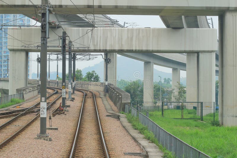 Light Rail Hong Kong 27 April 2014 Editorial Stock Photo - Image of ...