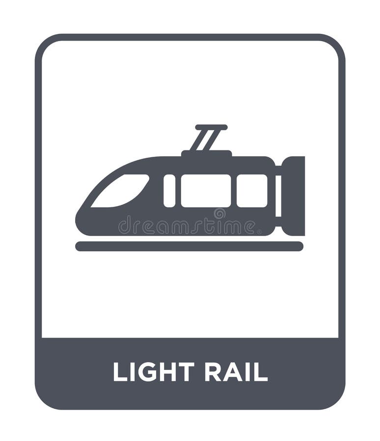 Light Rail Transparent Icon. Light Rail Symbol Design From Trans Stock ...