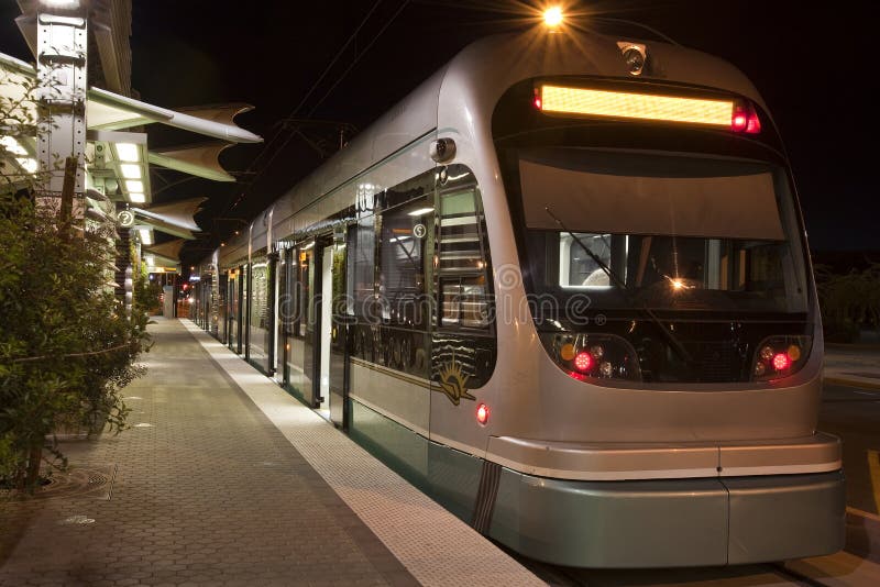 Light Rail stock image. Image of rail, desert, tracks - 33324417