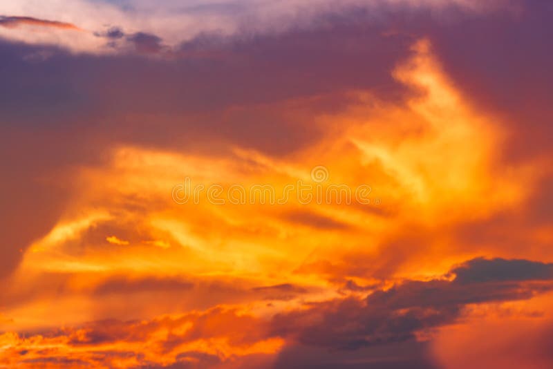Light after Rain in the Evening Air Stock Image - Image of powerful ...