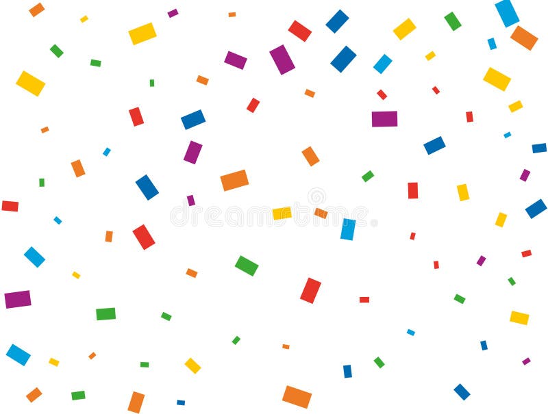 Light Rainbow Glitter Confetti Background. Colored Festive Texture ...