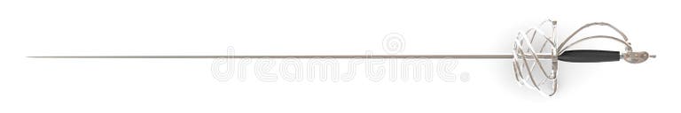 Light rapier sword stock illustration. Illustration of knight - 23725914