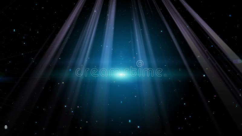 Light ray dust in space stock video. Video of bright - 203151495