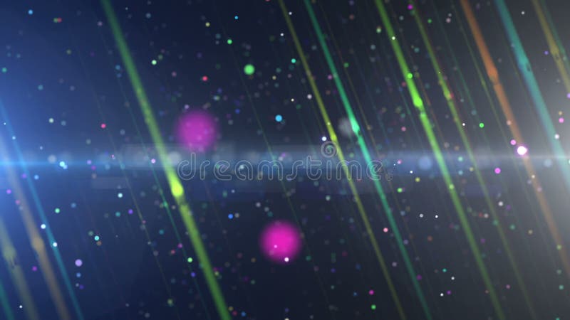Light Ray Particle Color in Space Stock Video - Video of shape, energy ...