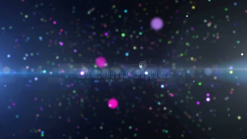 Light Ray Particle Color in Space Stock Video - Video of shiny, fashion ...
