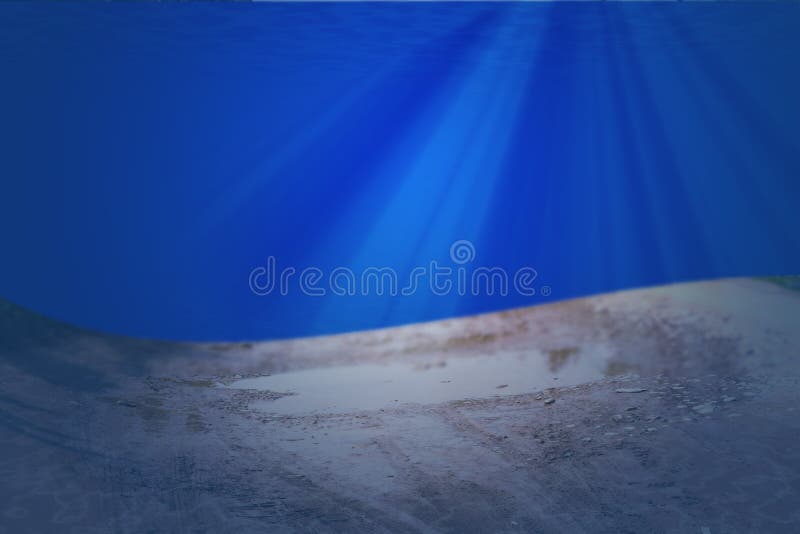 Light Ray in Under Deep Sea Nature Stock Image - Image of water, marine ...