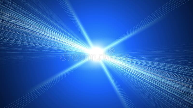 Light Rays Animation Loop Blue Chakra Stock Video - Video of relax ...