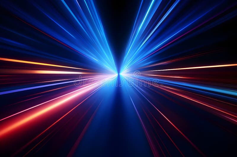 Light Rays Background - Ai Generated Stock Illustration - Illustration ...