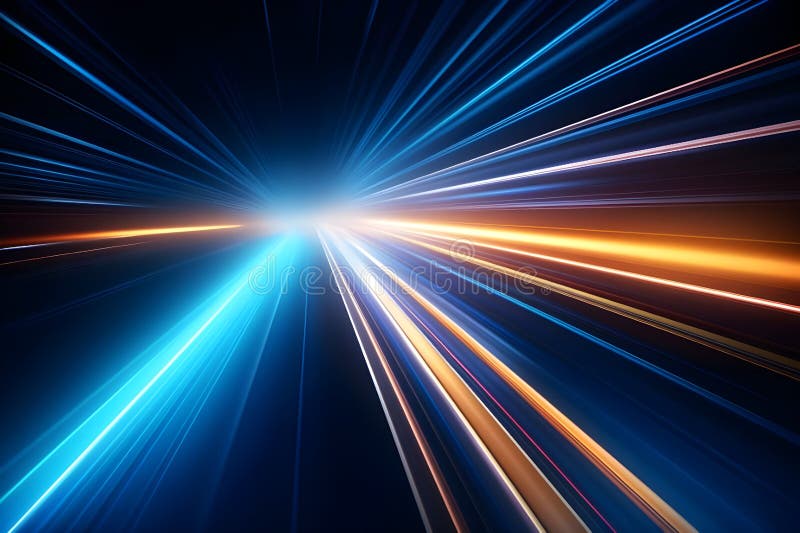 Light Rays Background - Ai Generated Stock Illustration - Illustration ...