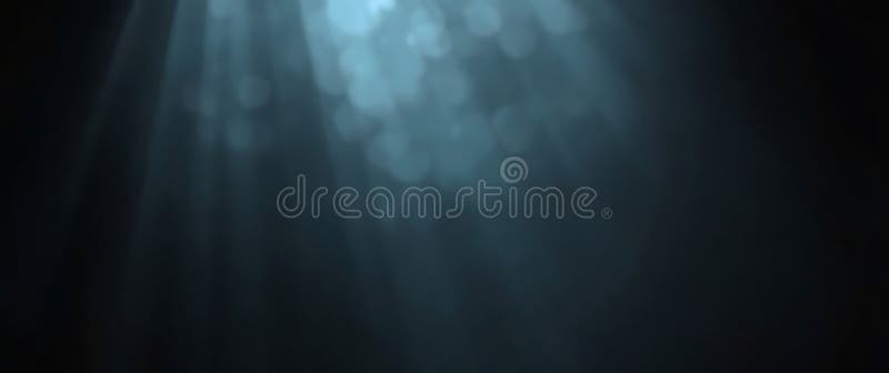 Light Rays Breaking through Darkness Creating Ambiance in a Dim Space ...