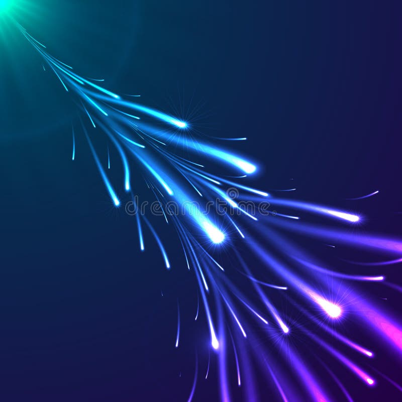 Light rays stock image. Image of optic, spiral, meteor - 33225341