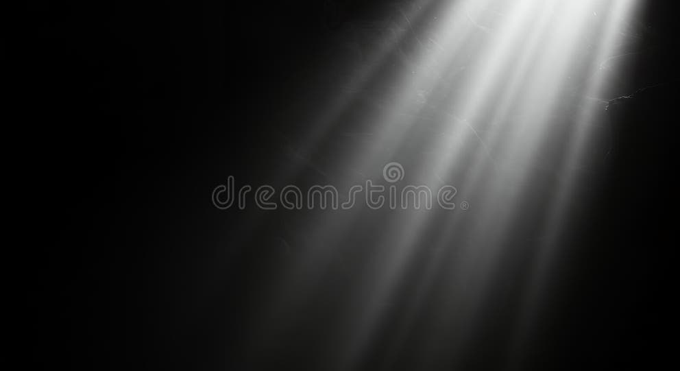 Light Rays on Dark Wall Dramatic Black and White Texture Moody Lighting ...