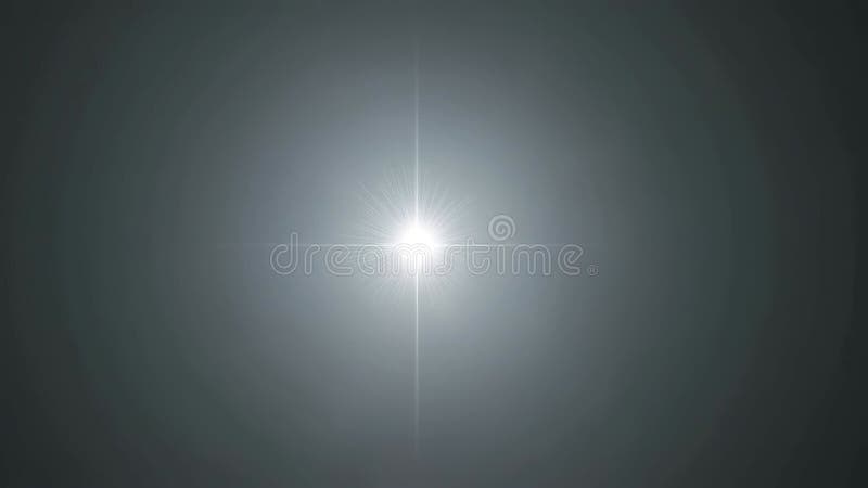 Light Rays are Emanating from the Center of a Bright Star, Creating a ...