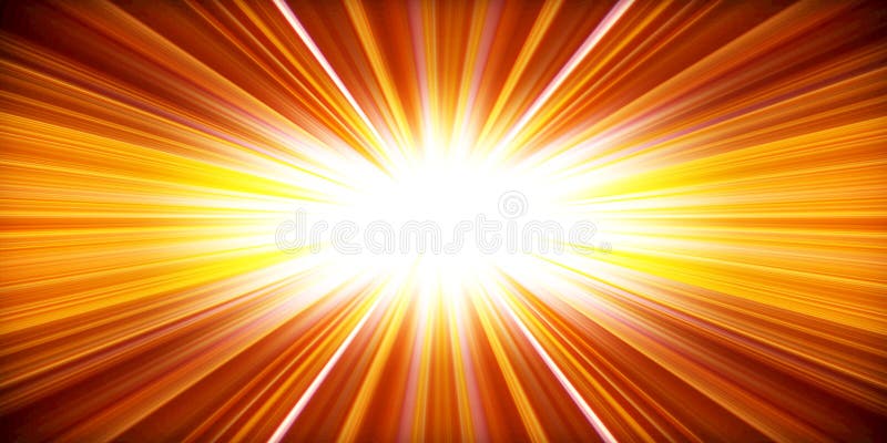 Light Rays _ Golden Yellow Rays of Light Stock Illustration ...