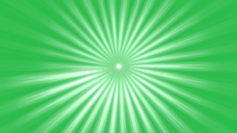 Light Rays on Green Screen Background Motion Graphic Effect. Stock ...