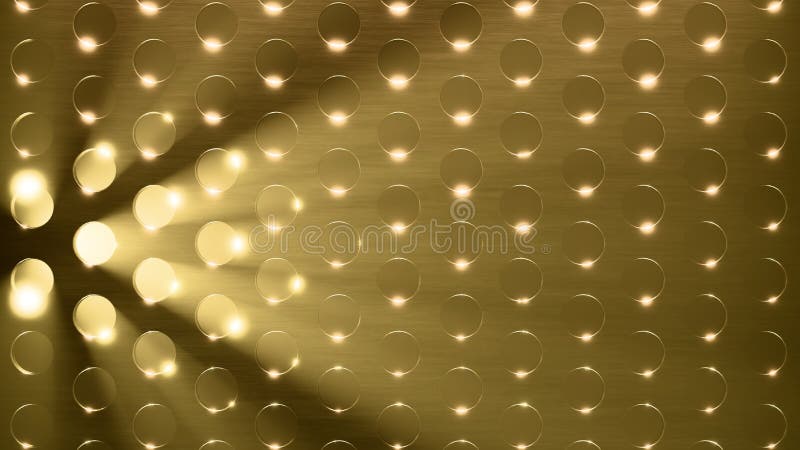 Radiant and Glistening Light Rays Streaming through Beautiful Hexagonal ...