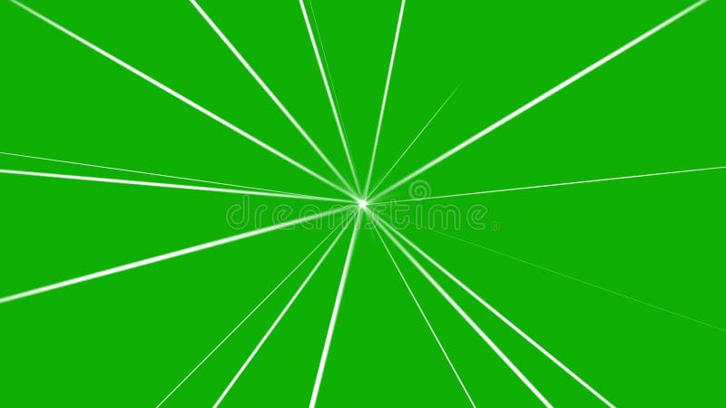 Light Rays Pattern Motion Graphics with Green Screen Background Stock ...