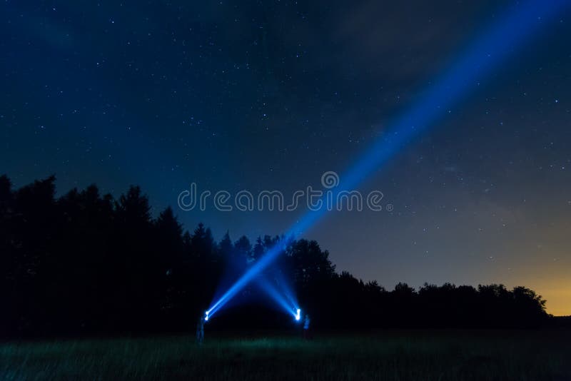 Light rays stock photo. Image of exploration, flaslights - 76491532