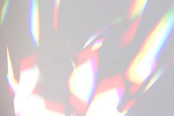 Light Rays Prism Rainbow Refraction Light Background Overlay Stock Image - Image of sparkle ...