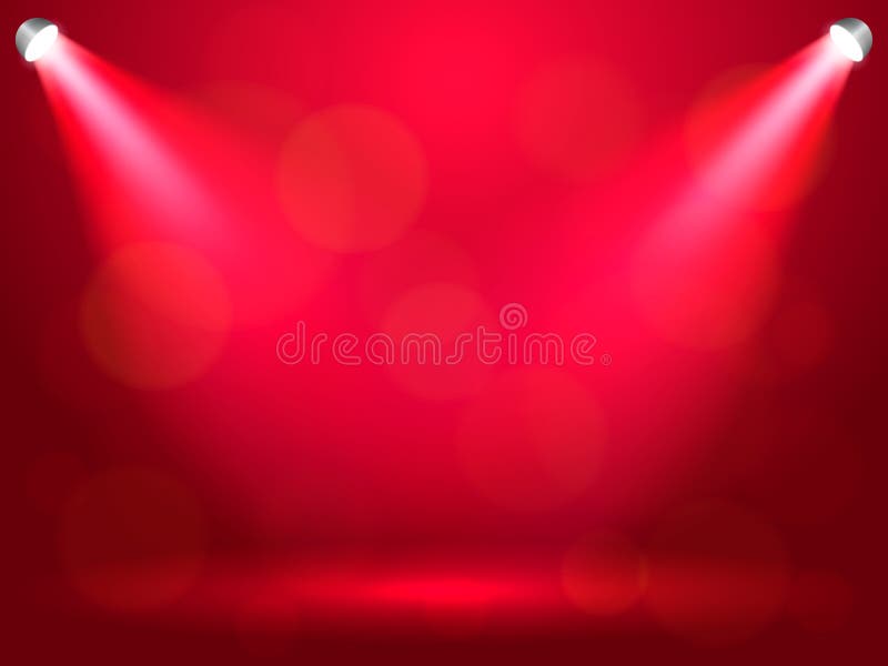 Light Rays on a Blue Brick Background. Vector Stock Illustration for ...