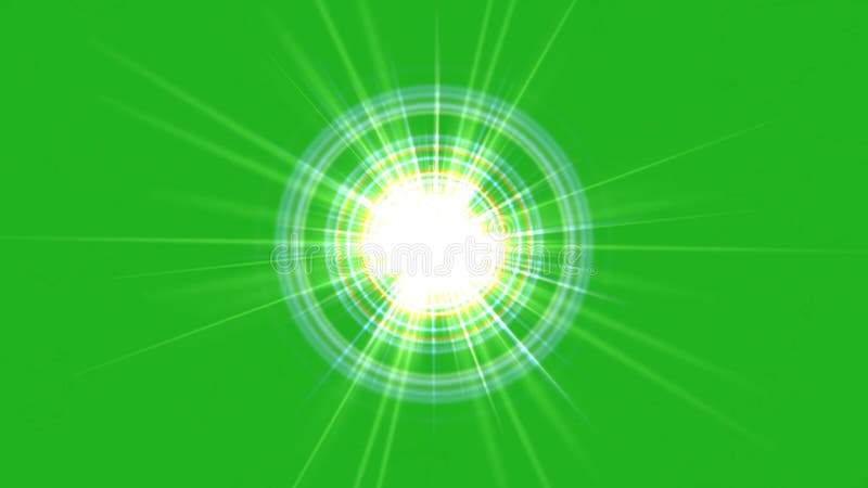 Light Rays with Green Screen Background Stock Video - Video of rotating ...
