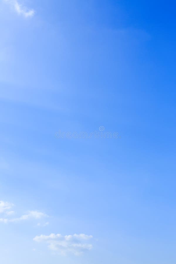 Light Rays of Sun on Clear Blue Sky Stock Photo - Image of outdoor ...