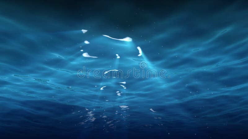 Light Rays Under Water Reflections Stock Video - Video of loopable ...