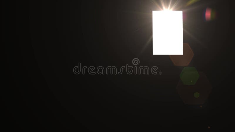 Light Rays from Window Empty Black Room Loop Animation Stock Video ...