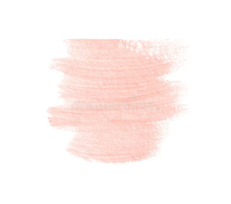 Light Red Acrylic Brush Stroke for Background Stock Illustration ...