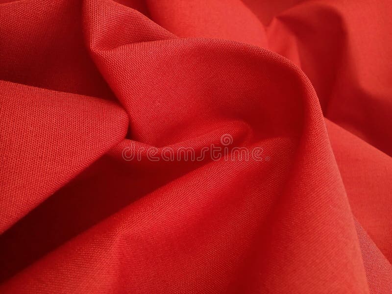 Light Red Cloth Surface Texture. Matted Fabric Background Stock Photo ...