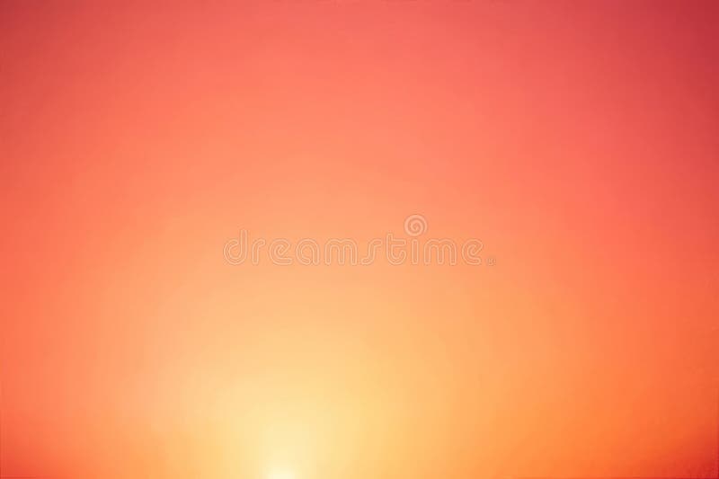 Light Red Gradient Background Fading To Orange. Stock Illustration ...