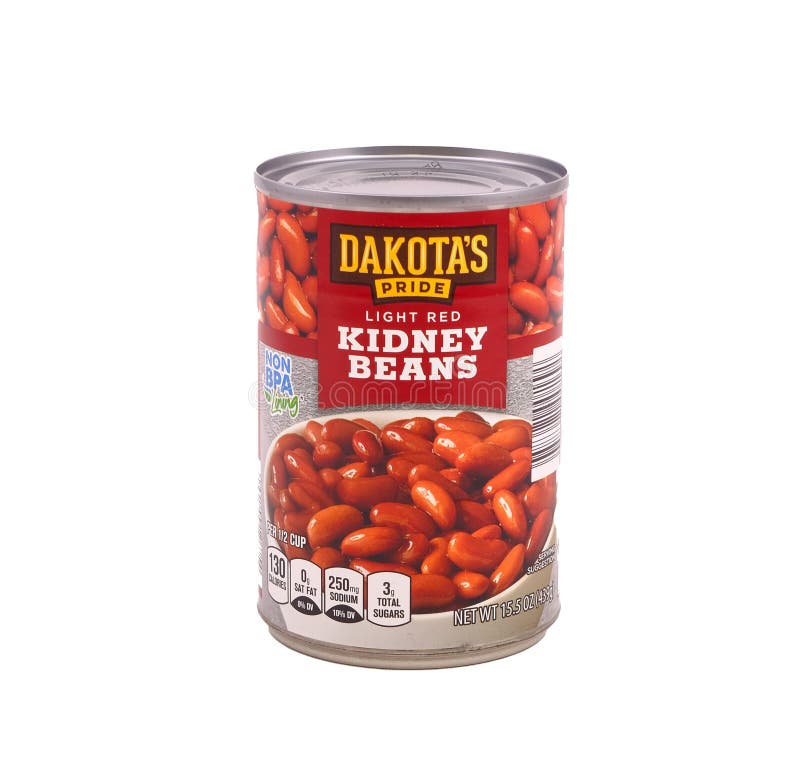 Light Red KIdney Beans editorial image. Image of label - 196162850