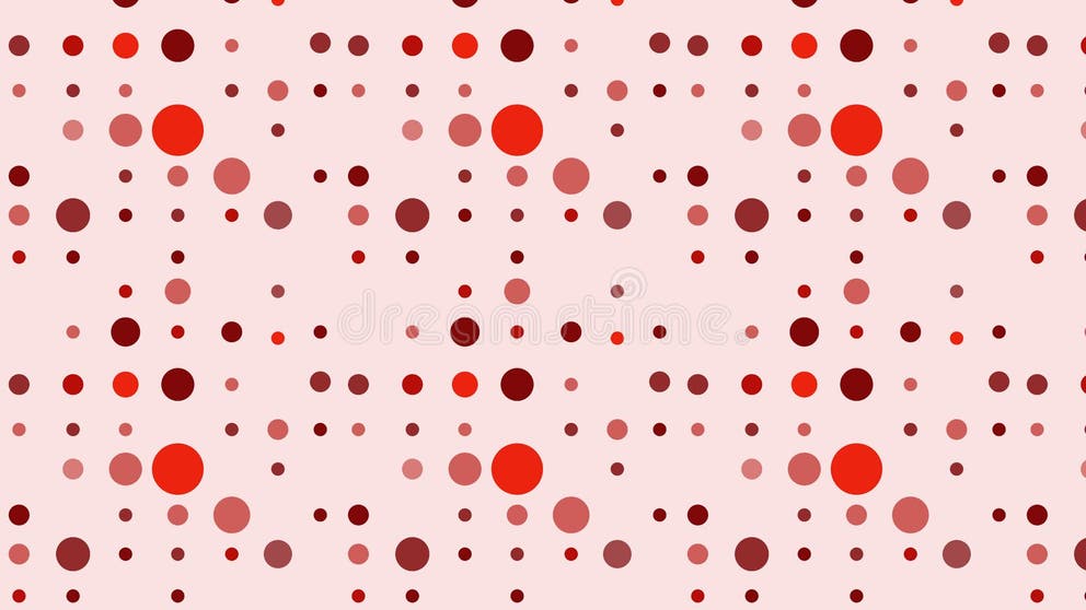 Light Red Random Scattered Dots Pattern Stock Vector - Illustration of ...