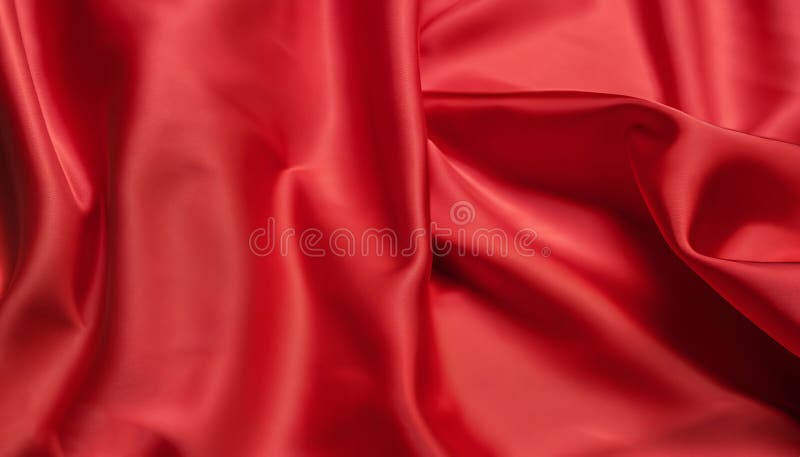Light Red Silk Texture Background,generated with AI. Stock Illustration ...
