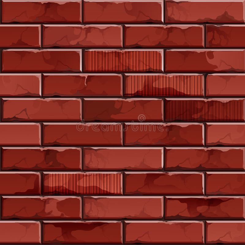 Light Red Texture Bricks Abstract Old Brick Wall Horizontal Textured ...