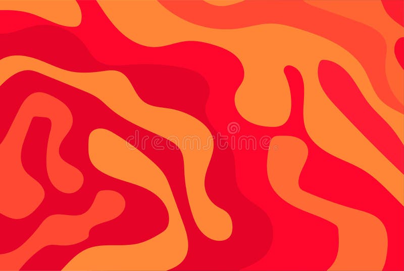 Light Red Vector Curved Abstract Background and a Sample with Blend ...