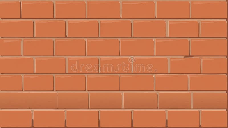 Light Reddish Brown Brick Wall Texture Close Up Stock Illustration ...