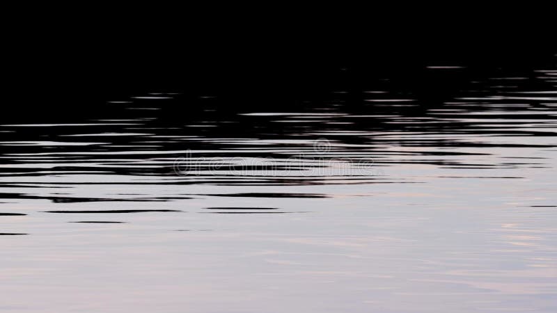 Dark Sea Water Surface, Dynamic Shot Aerial View of Dark Sea Surface ...
