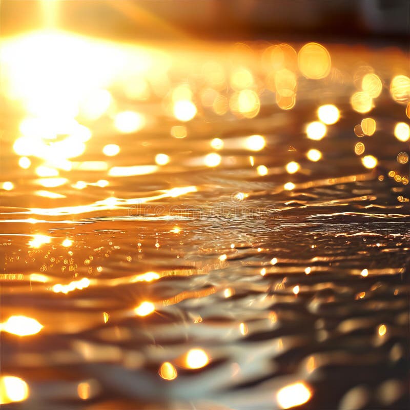 Light Reflection a Reflection of Sunlight or Artificia Stock Image ...