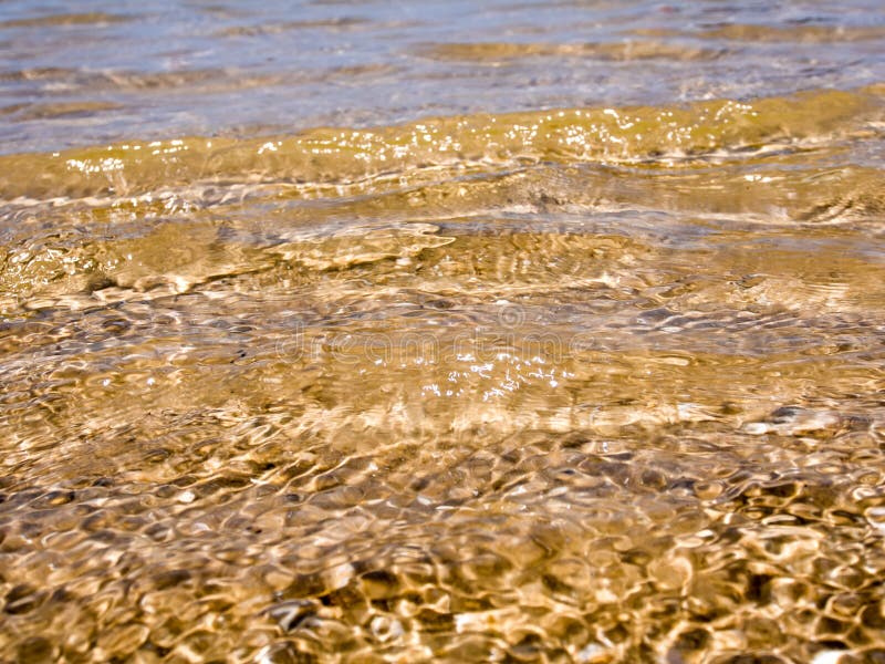 Light Reflection on the Surface of Movement Sea Stock Photo - Image of ...