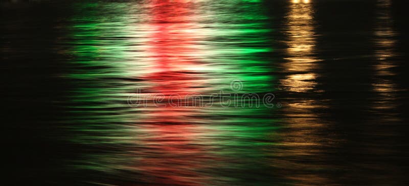Light Reflection on Water Surface Stock Photo - Image of evening ...