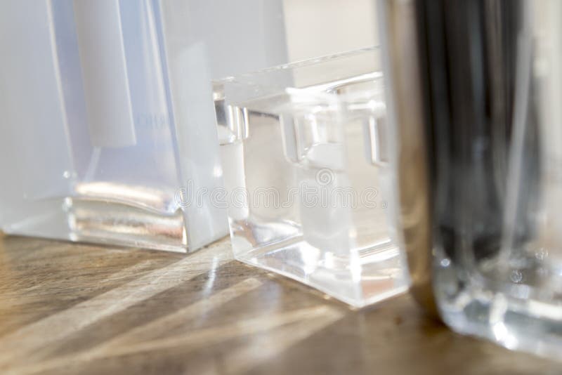 Light Reflections through Some Glass Stock Photo - Image of chiaroscuro ...