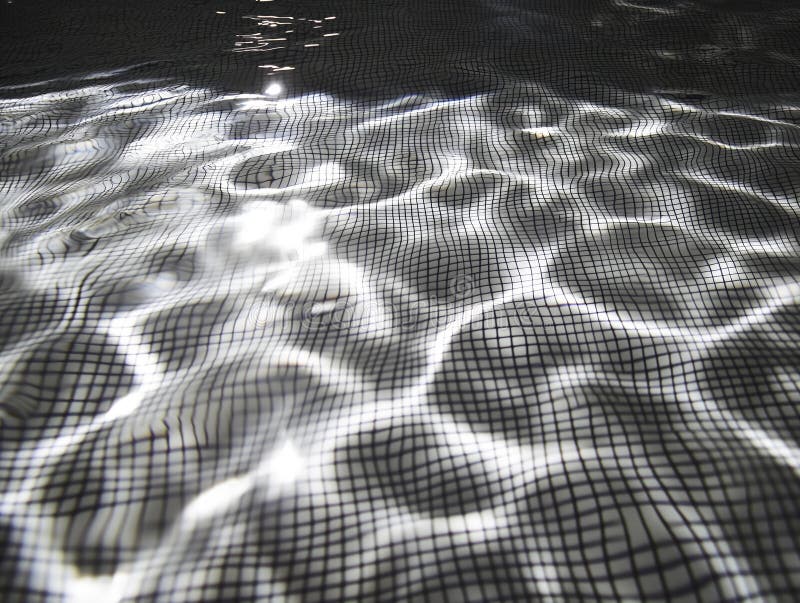 Light Reflections on Water Surface Stock Photo - Image of water, design ...